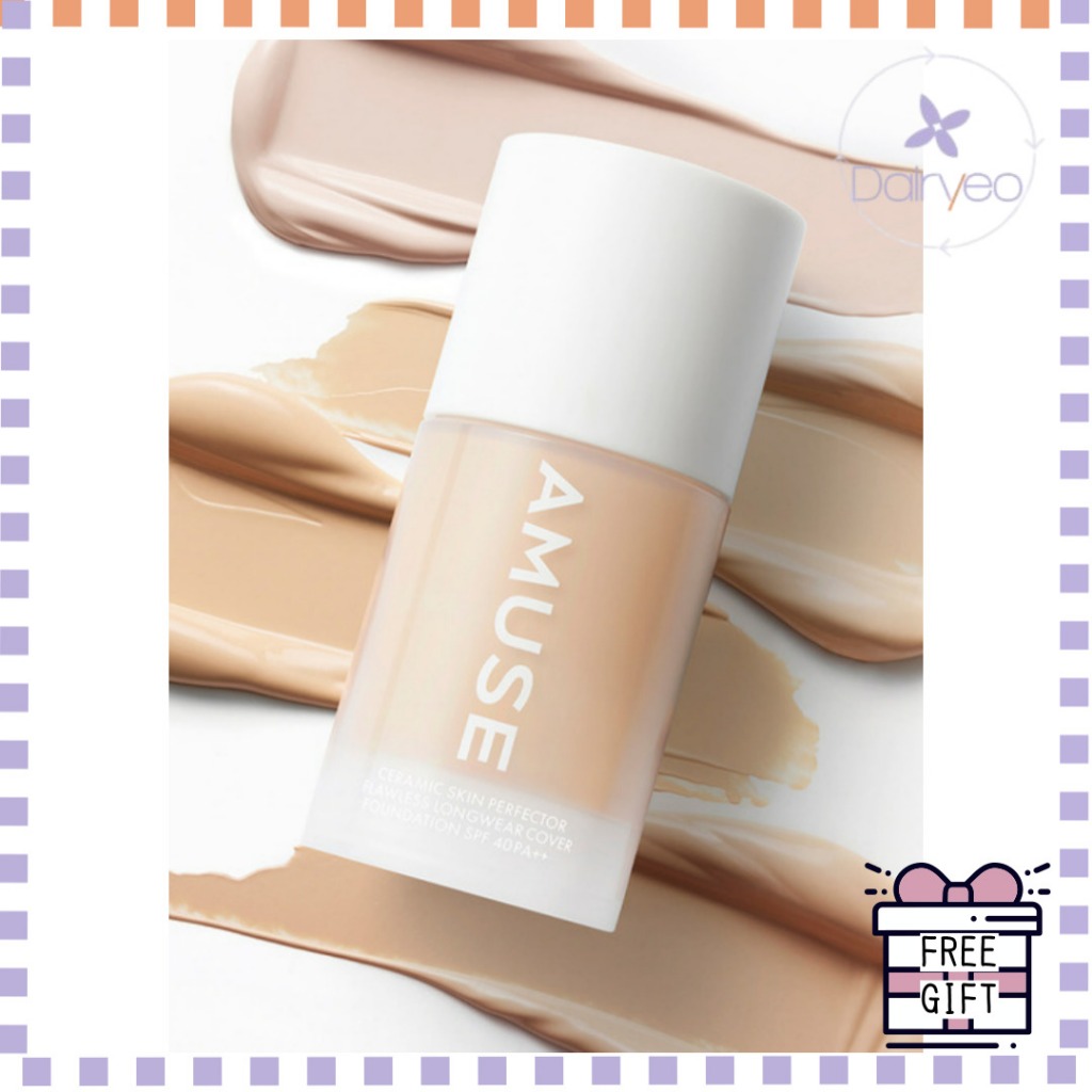 [Jang Won Young's PICK] Amuse Ceramic Skin Perfector Foundation 30ML ...