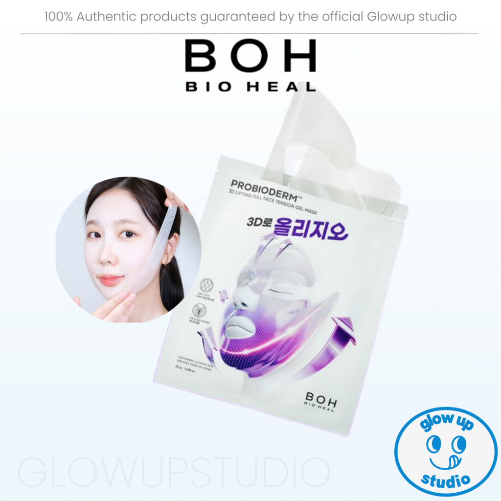 [5EA] BIOHEAL BOH Lifting Mask Probioterm 3D Lifting Full Face Contour ...
