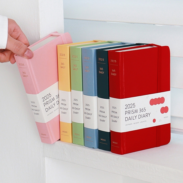 Indigo 2025 Prism 365 Daily Diary Journal [Made In Korea] | Shopee Malaysia