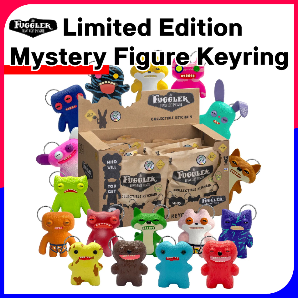 Fuggler Limited Edition Mystery Figure Keyring – Blind Box (1 Random of ...