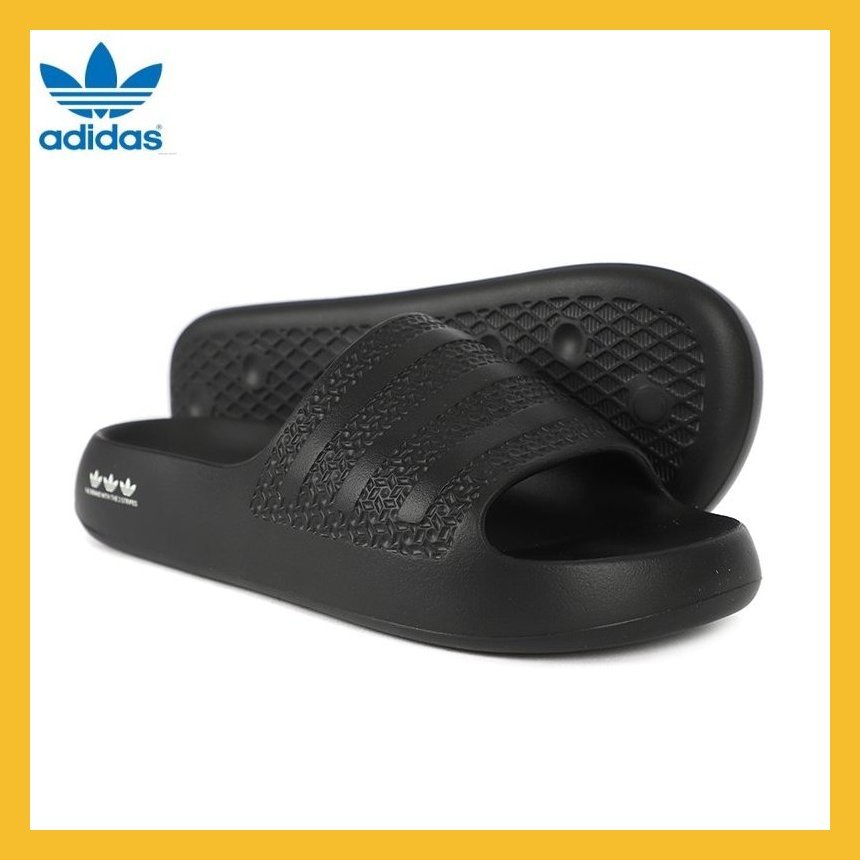 【Adidas Korea】 Adilette Ayoon Slides Black GX1979 Slippers (Note: May ...