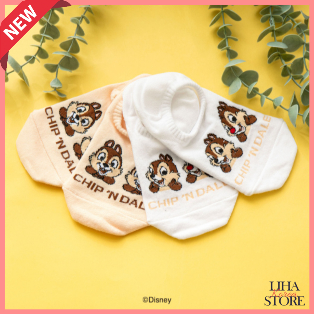 Disney Chip and Dale Socks (230mm~250mm) | Shopee Malaysia