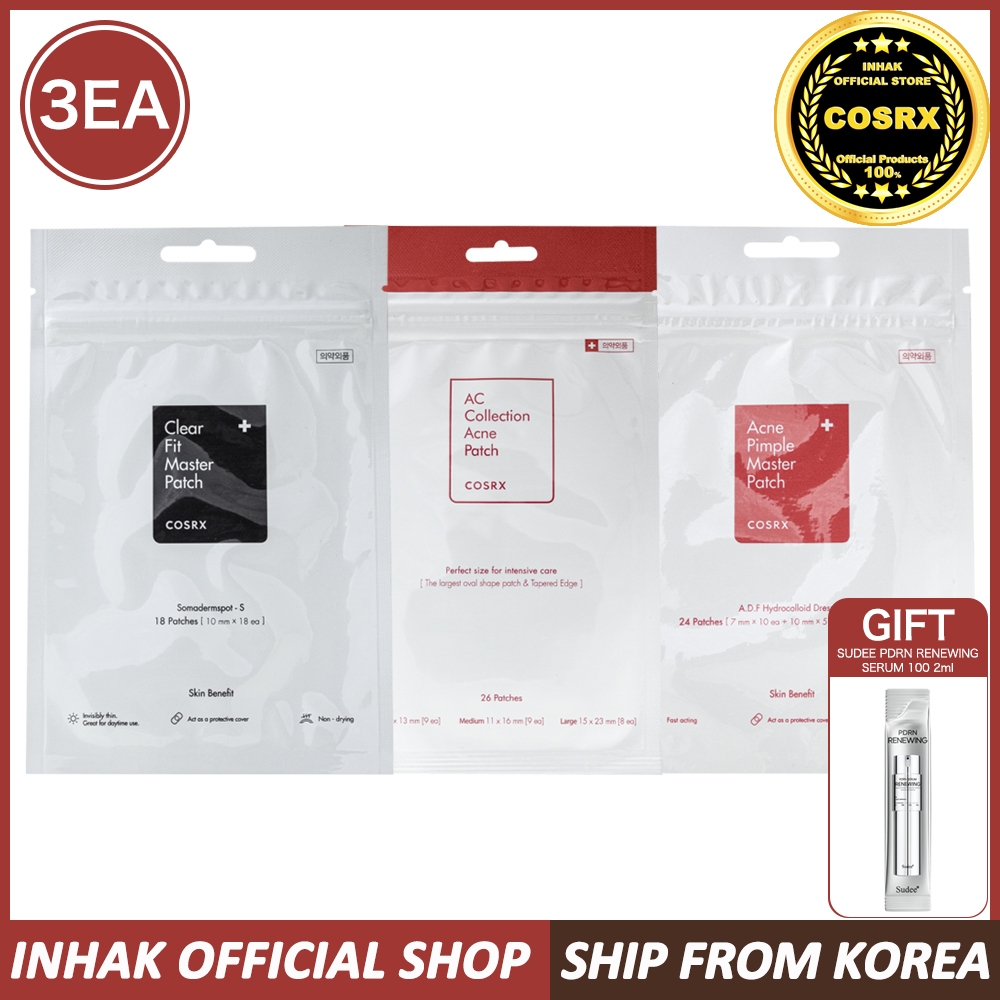 [COSRX] （1+1+1）Acne Pimple Master Patch (24 Patches), Hydrocolloid 100% ...