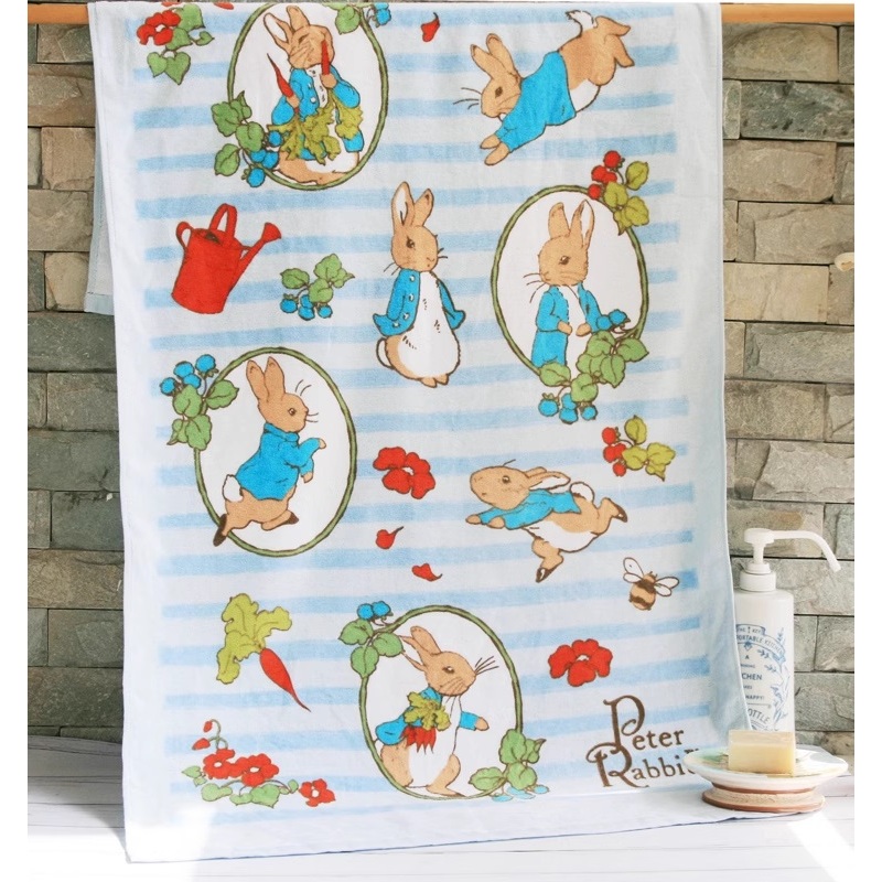 Japan Peter Rabbit Bath Towel 60x120cm | Shopee Malaysia