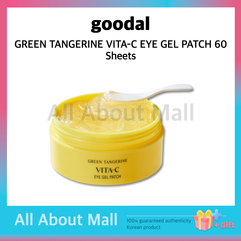 [goodal] Green Tangerine VITA-C Eye Gel Patch 60 sheets 72g | Shopee ...