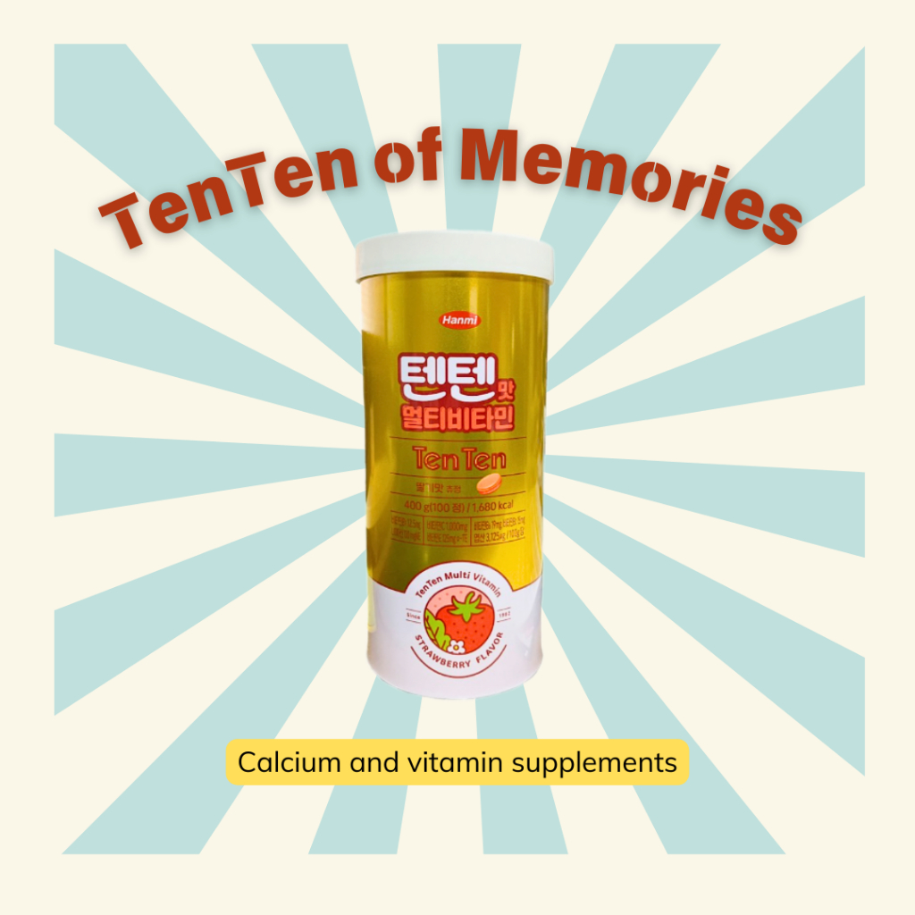 [Hanmi] TenTen Strawberry Flavored Gummies with Vitamins and Calcium ...