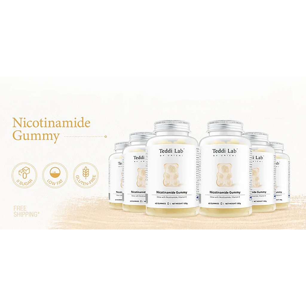 [BUNDLE OF 2/3/5] Teddi Lab Unichi Nicotinamide Gummy (60 Gummies ...