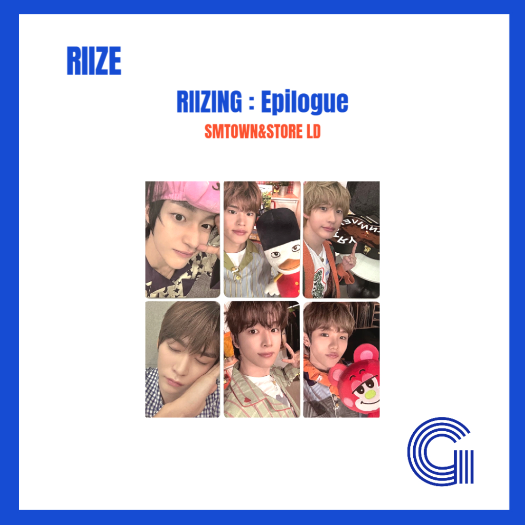 [SMTOWN&STORELD POB]RIIZE - RIIZING : Epilogue(NO ALBUM) | Shopee Malaysia