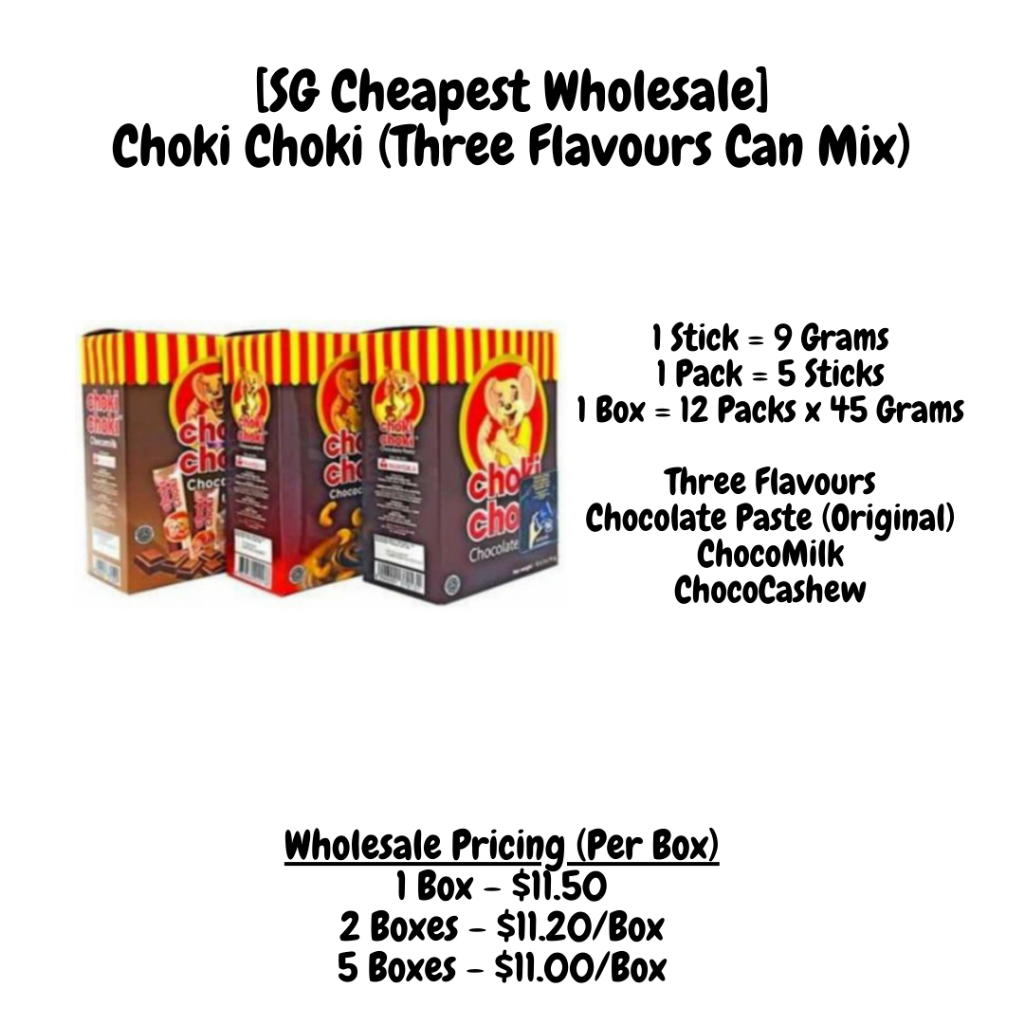 Choki Choki Box - Three Flavour Can Mix | Shopee Malaysia