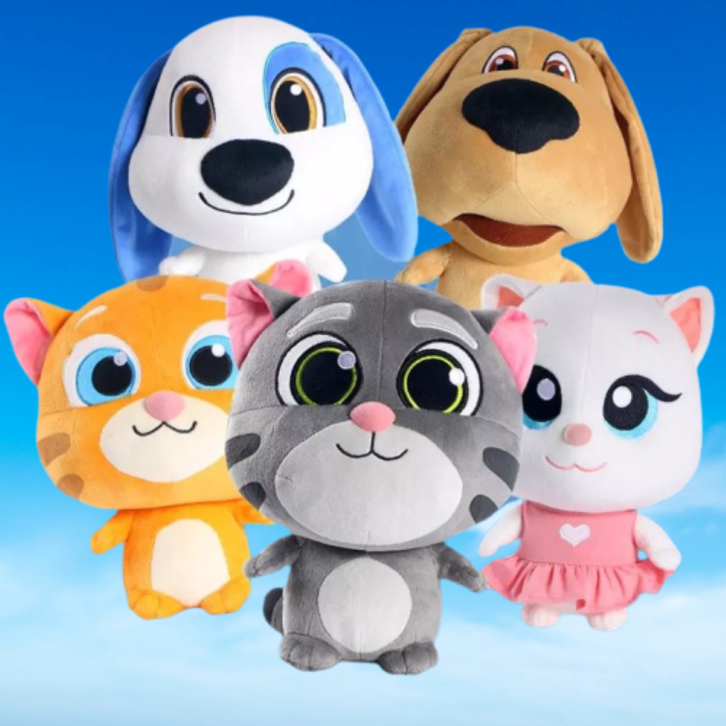 Talking Tom and Friends Cat Doll Telling Intelligent Ragdoll Soft ...