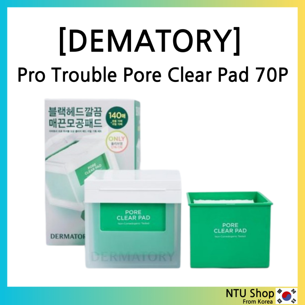 Dermatory Pro Trouble Pore Clear Pad 70P (+70P Refill) | Shopee Malaysia