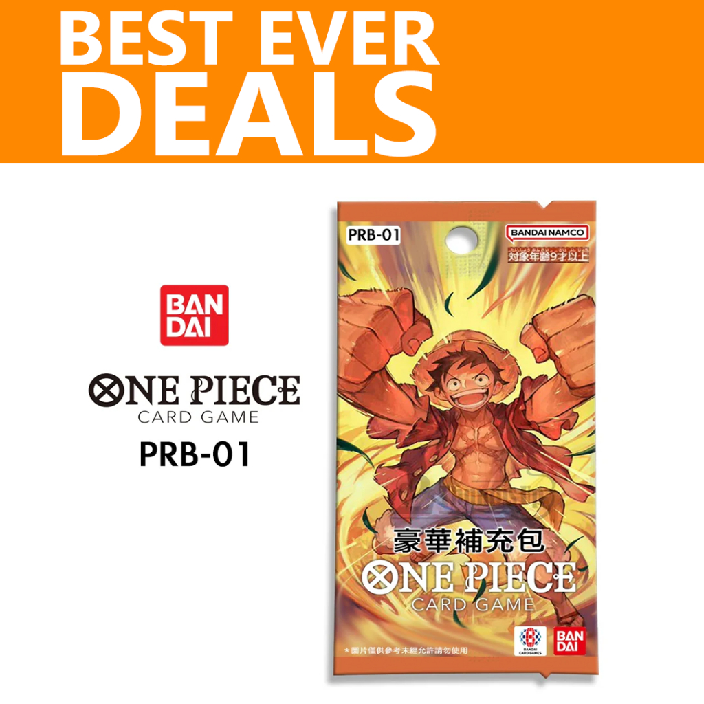 (Triple Hits) PRB-01 / PRB01 One Piece Booster Box | Shopee Malaysia