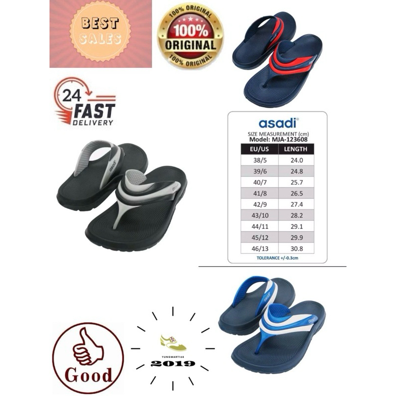 🔥🔥🔥1236 Asadi🔥🔥🔥Non-Slip Asadi Lightweight Unisex Slipper 1236 ...