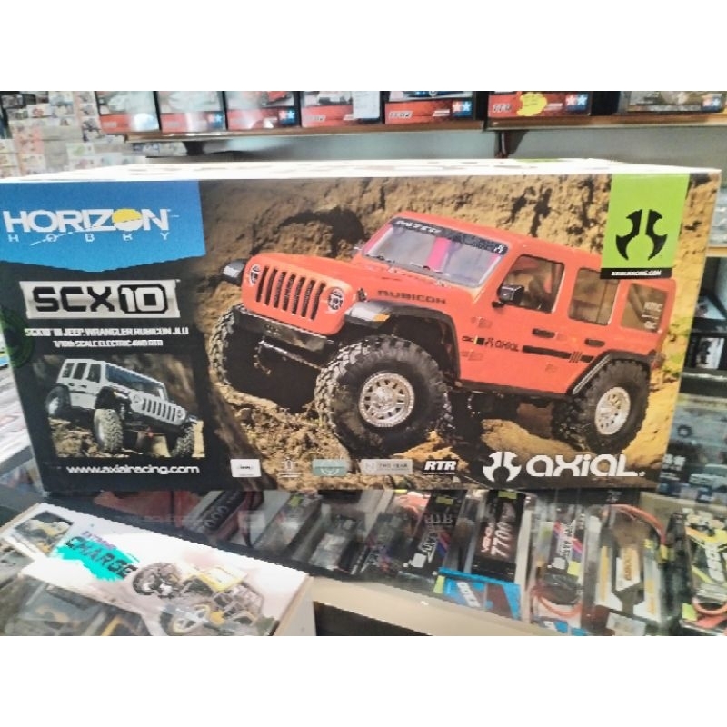 AXIAL 1/10 SCX10 III Jeep JLU Wrangler 4X4 Rock Crawler with Portals ...