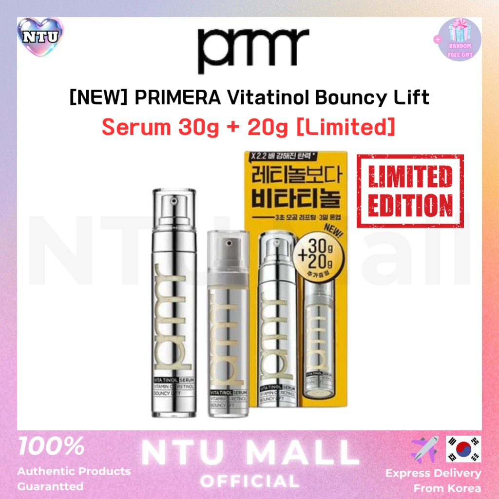Prmr New Primera Vitatinol Bouncy Lift Serum 30 20g Shopee Malaysia