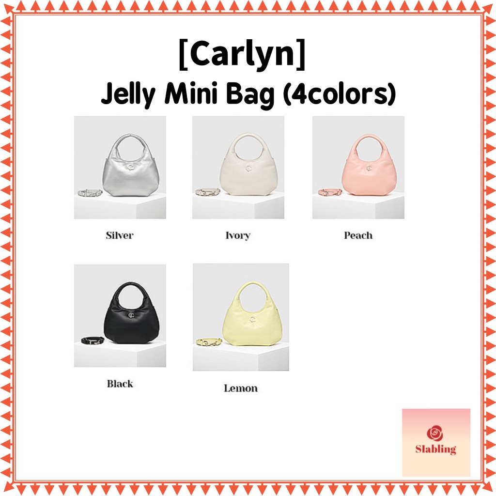 [Carlyn] Jelly Mini Bag / Mini Bag, Tote Bag, Shoulder Bag, Cross Body ...