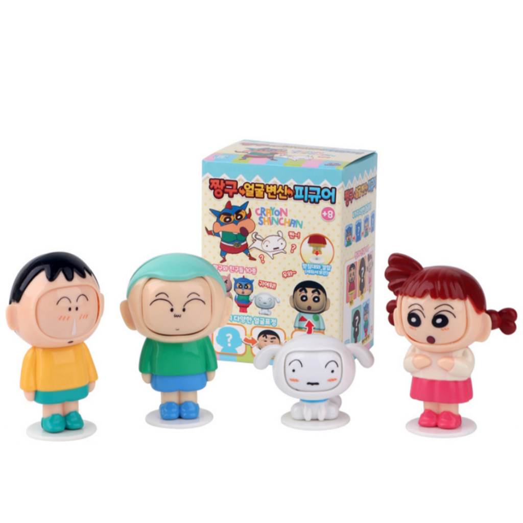 Crayon Shin Chan Face Transforming Figure Change 4 Facial Expressions ...
