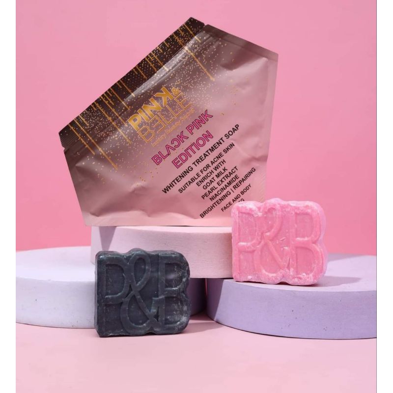 PINKANDBELLE SOAP ORIGINAL HQ (2 SOAP+1 NET) | Shopee Malaysia