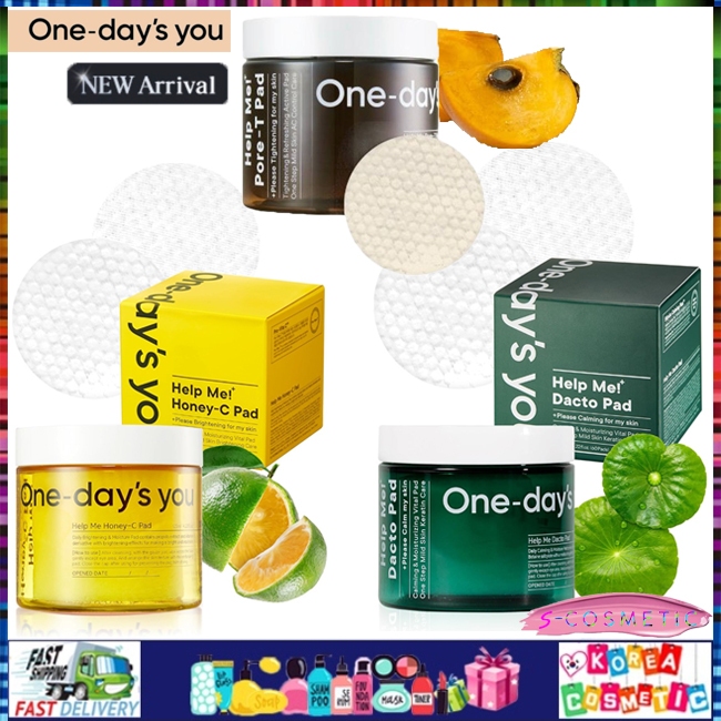 [One-day's you]60PAD Help Me Dacto Honey Pore-T Toner pad One days you ...