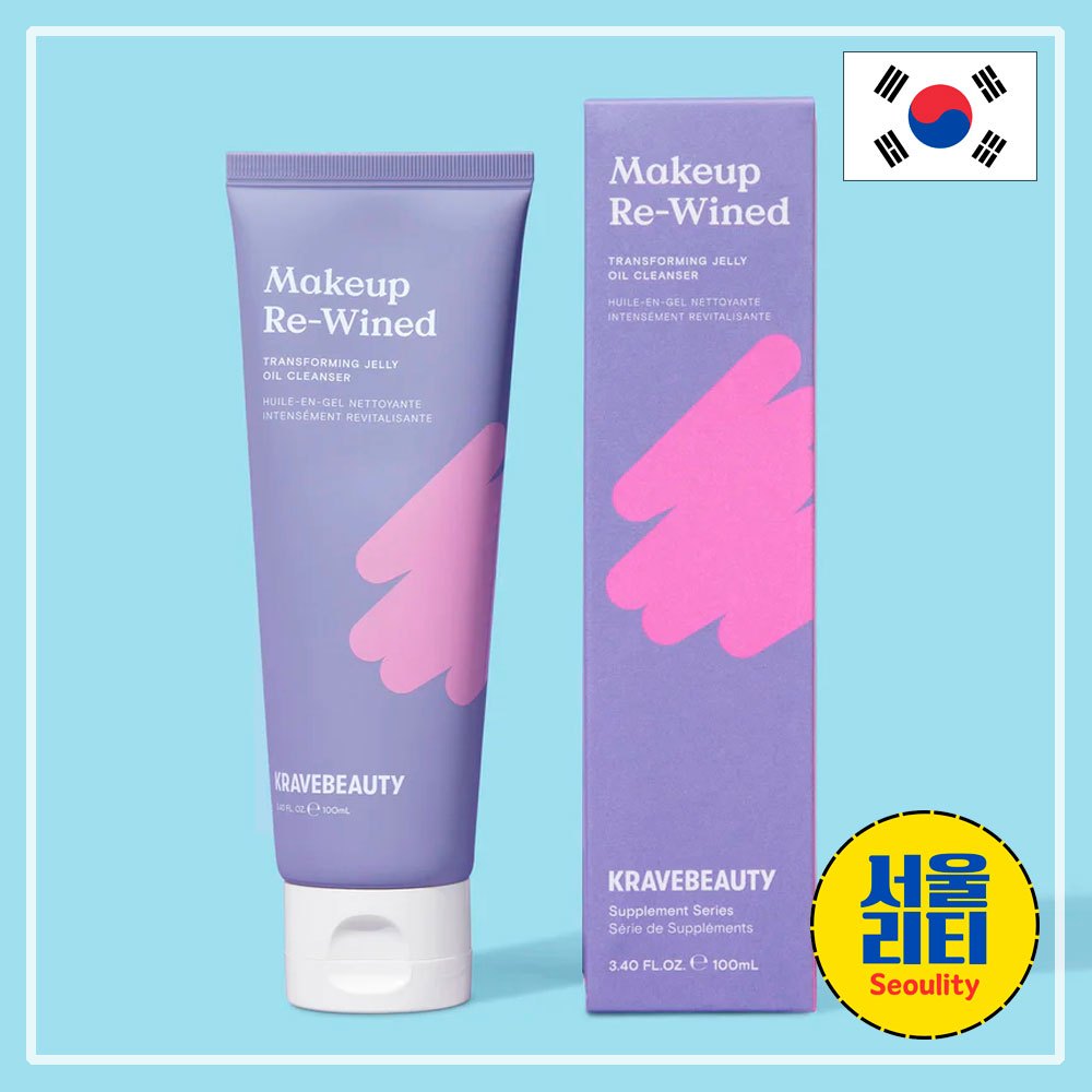 [KRAVE BEAUTY] Makeup Re-Wined Transforming Jelly Oil Cleanser 100ML ...