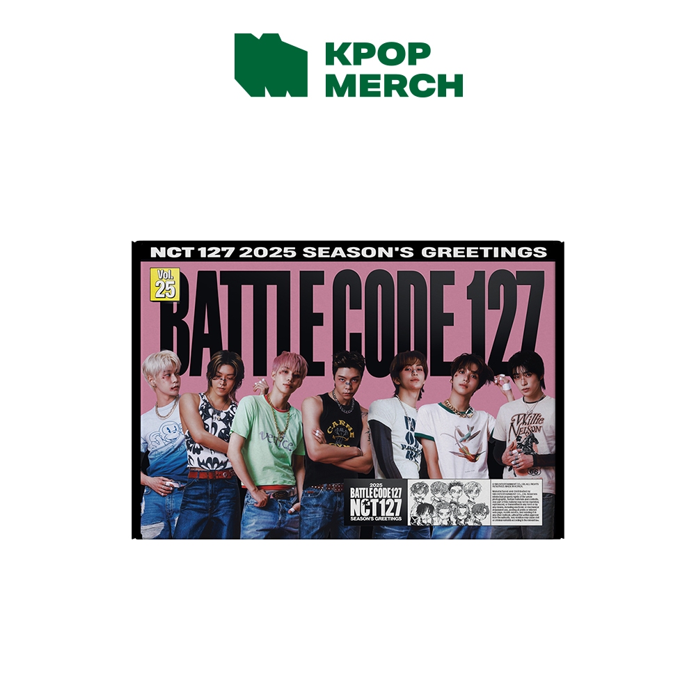 NCT 127 2025 Season Greetings [ Battle Code 127 ] | Shopee Malaysia