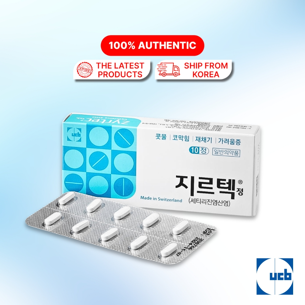 Zyrtec Daily Tabs | (10ea, 1pack) | Compact Swiss Lifestyle Supplement ...
