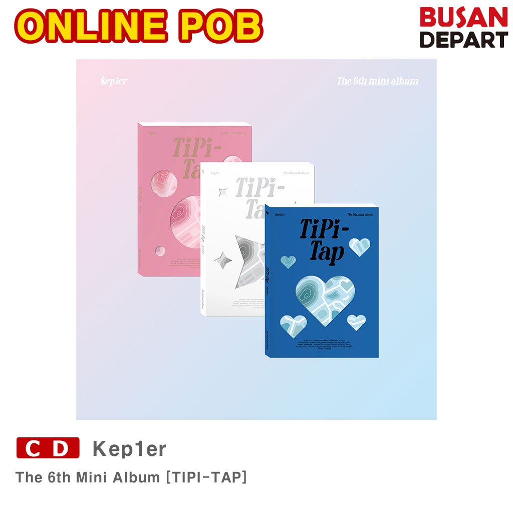 [ONLINE POB]Kep1er The 6th Mini Album [TIPI-TAP] | Shopee Malaysia