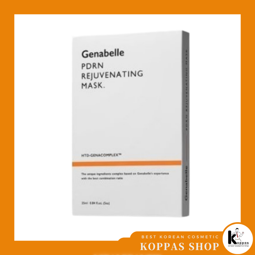 [GENABELLE] PDRN Rejuvenating Mask (5pcs) | Shopee Malaysia