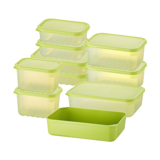 1+1 (2PCS) LocknLock Smart Keep Fresh Anti-Bac BPA free Food Storage ...