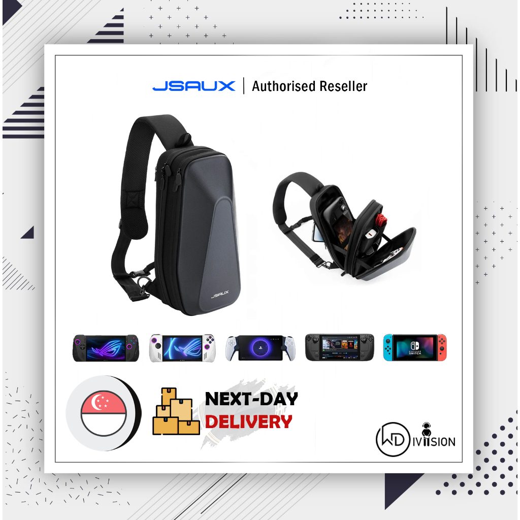 Official JSAUX Shoulder Bag for Handheld - ASUS ROG ALLY & X / Valve ...