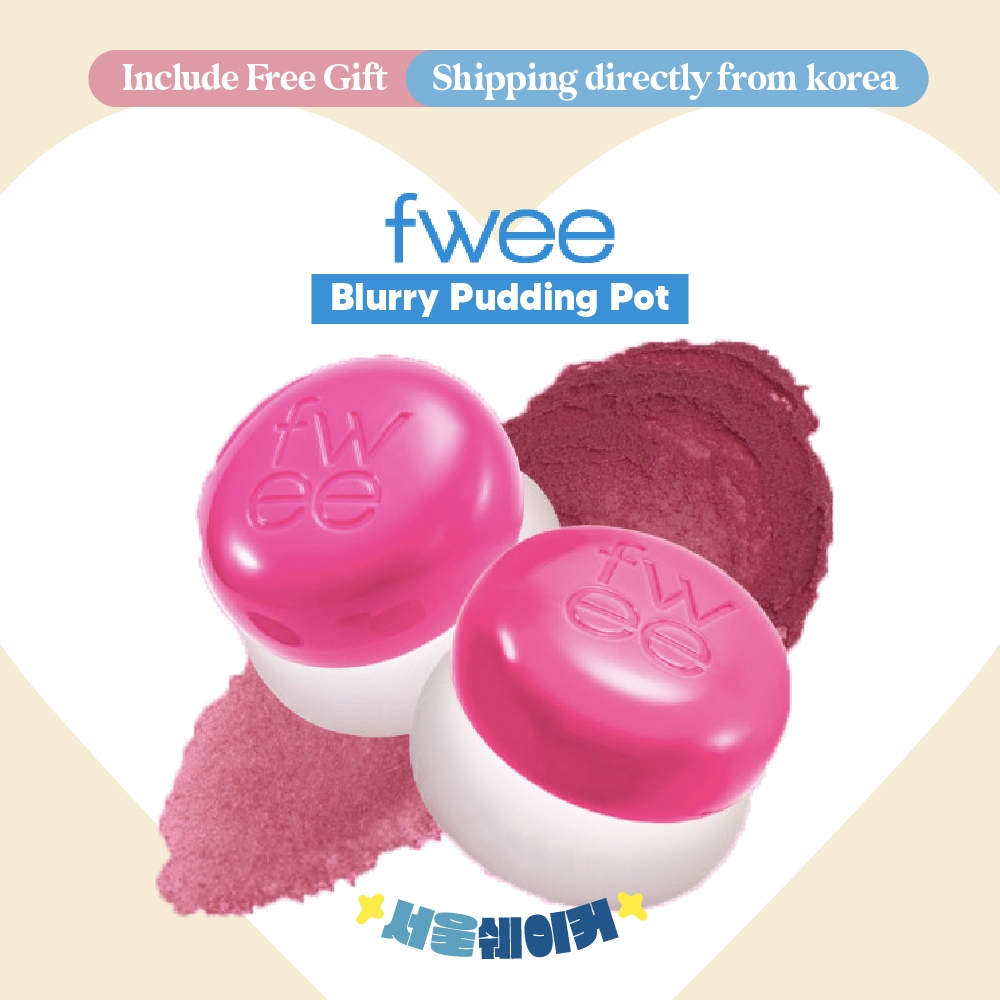 [Fwee] Blurry Pudding Pot Lip&Cheek 5g (30colors) | Shopee Malaysia