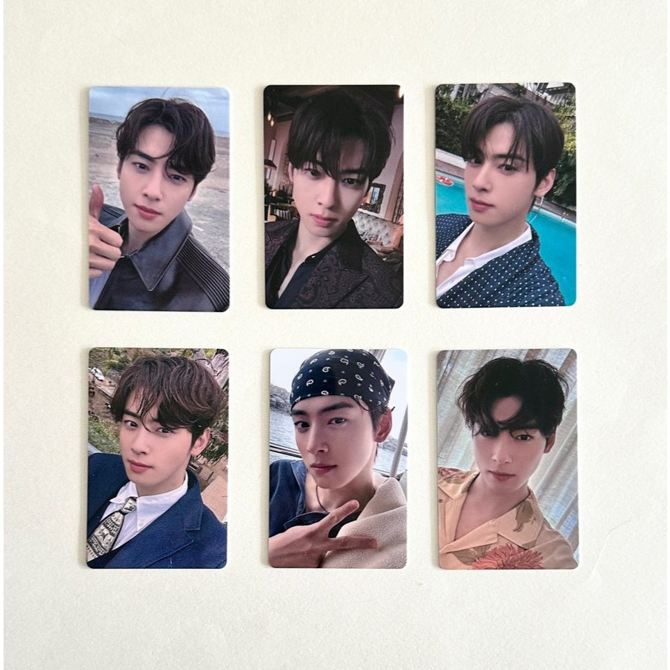 Astro Cha Eunwoo Official Photo Book in LA 2023 PVC Photocard | Shopee ...