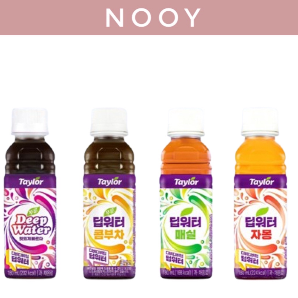[Taylor] Olive Young Prune Deep Water 180ml 4Bottle 4flavors (digestive ...
