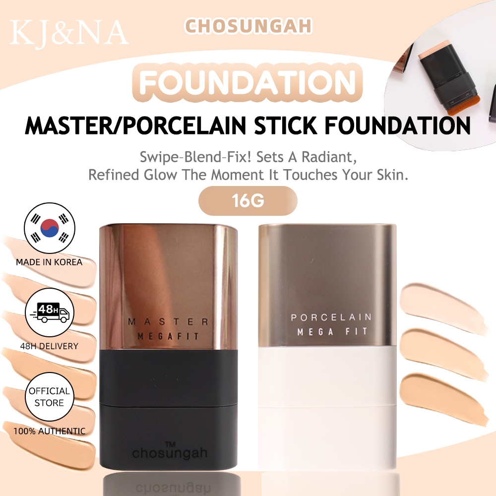 [CHOSUNGAH] TM Megafit Stick Foundation Master/Master Porcelain 16g ...