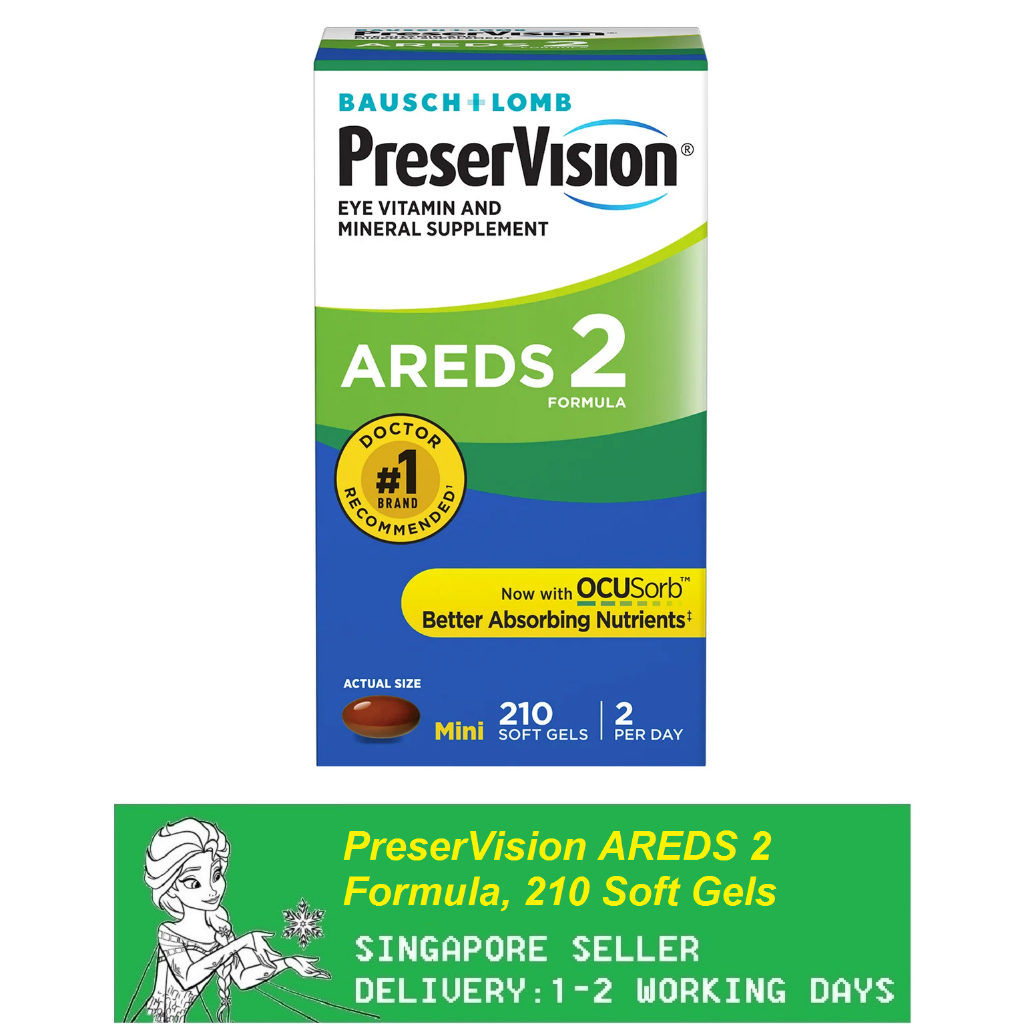 PreserVision AREDS 2 Formula, 210 Soft Gels(Exp:02/2026) | Shopee Malaysia