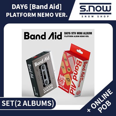 (+ONLINE POB)DAY6 [Band Aid] PLATFORM NEMO VER. SET(2 ALBUMS) | Shopee ...