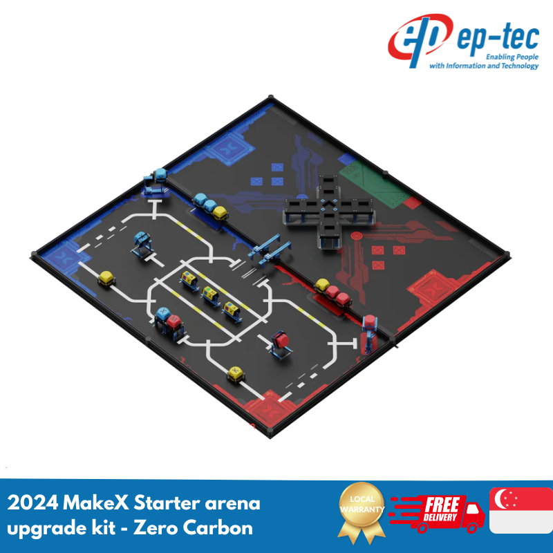 2024 MakeX Starter Arena Upgrade Kit - Zero Carbon | STEM Education Kids Competition | Shopee ...
