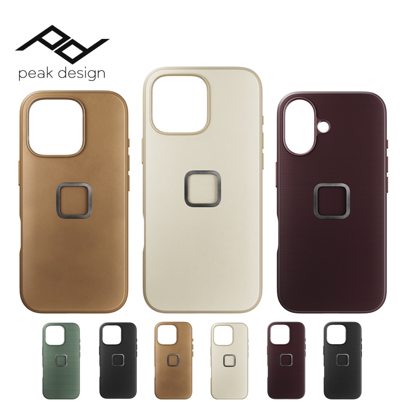 Peak Design Mobile Everyday Case (For iP 16 Standard, Plus, Pro and Pro ...