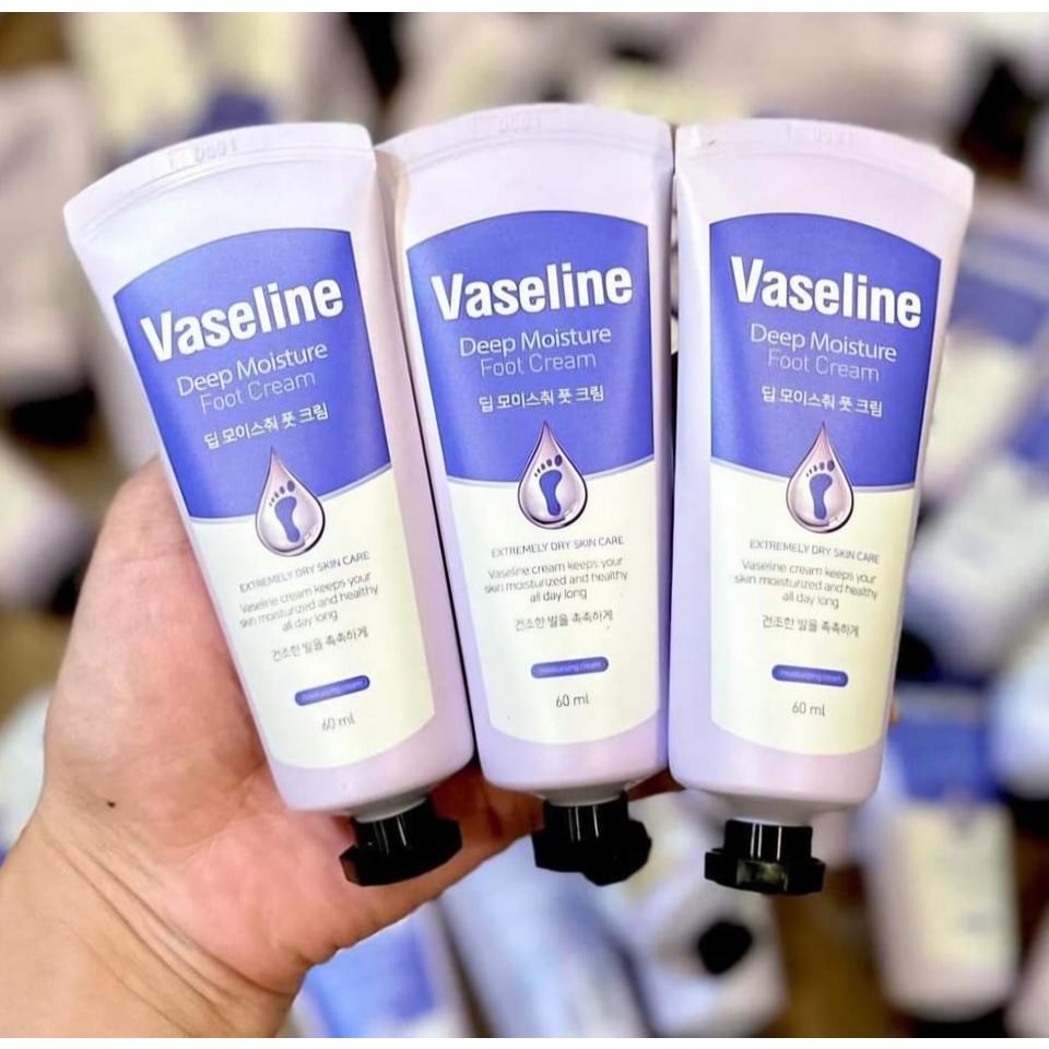 VASELINE DEEP MOISTURE FOOT CREAM 60ML | Shopee Malaysia