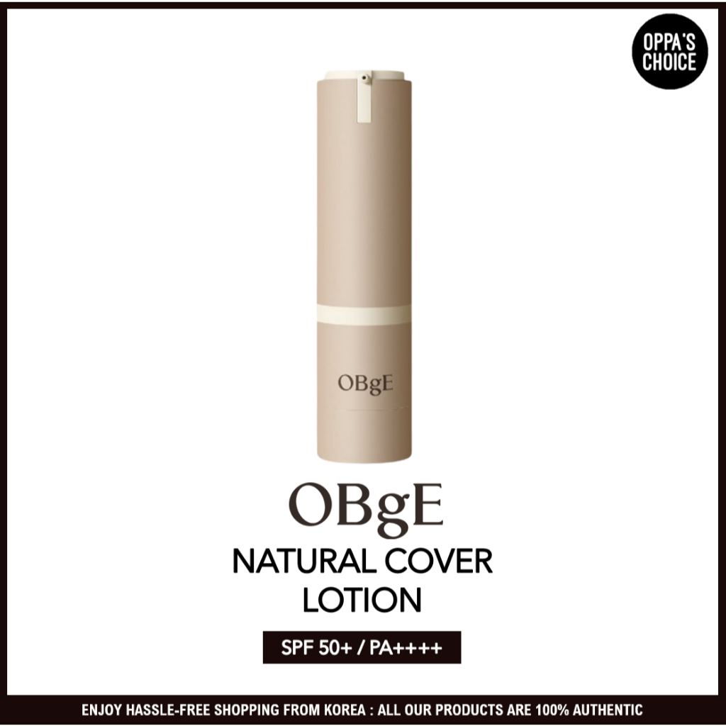 OBgE NATURAL COVER LOTION 50g SPF50+ / PA++++ | Shopee Malaysia