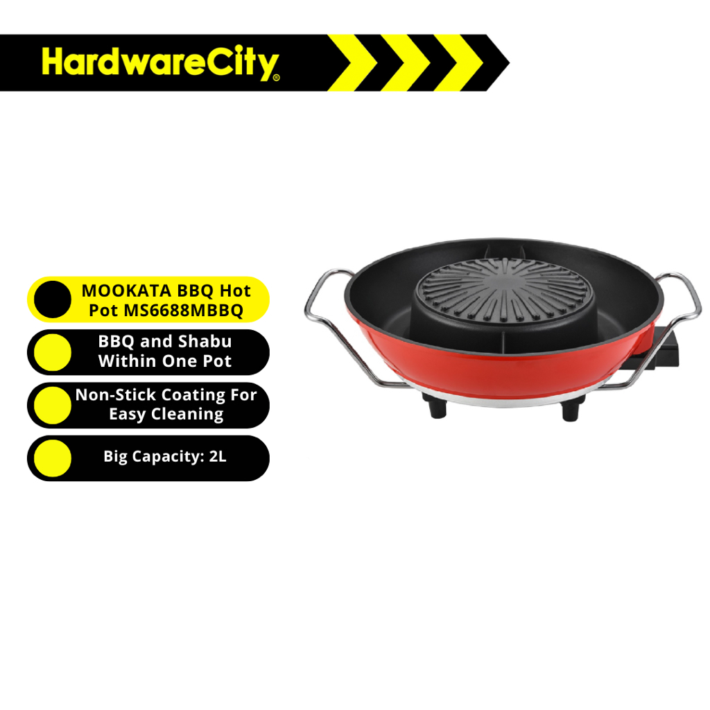 Morries 2-IN-1 MOOKATA BBQ Hot Pot MS6688MBBQ | Shopee Malaysia