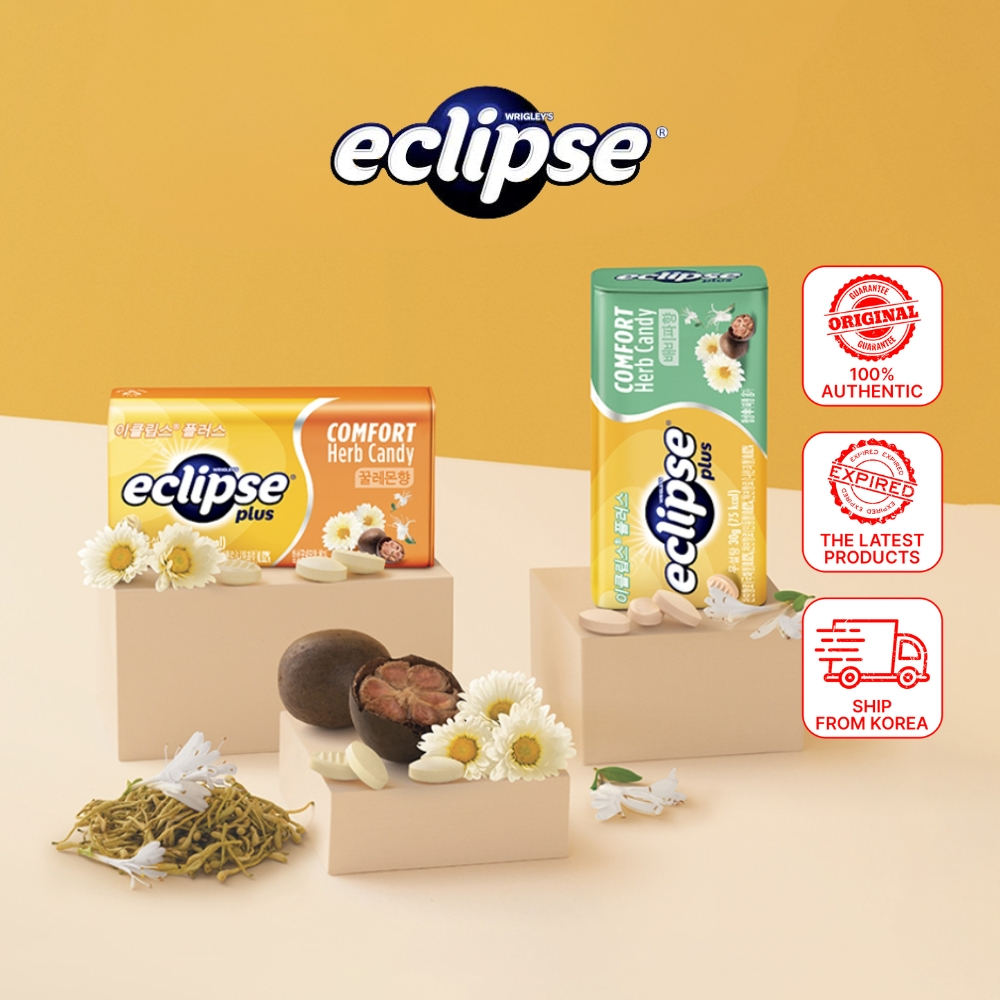 ECLIPSE PLUS Soothing Herbal Mints Loquat Pear & Honey Lemon 30g (4ea ...