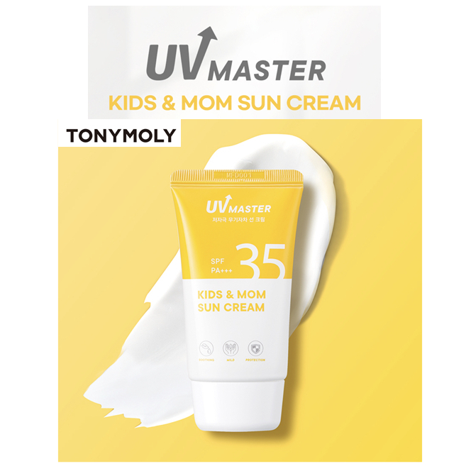[TONYMOLY] UV MASTER KIDS AND MOM SUNCREAM Sunscreen SPF35 PA+++ | Shopee Malaysia