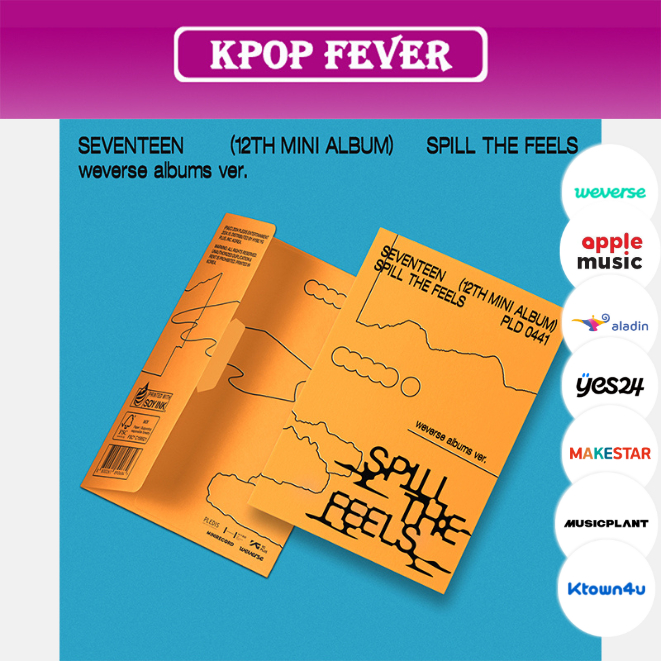 SEVENTEEN – SPILL THE FEELS (THE 12TH MINI ALBUM) WEVERSE VER | Shopee ...