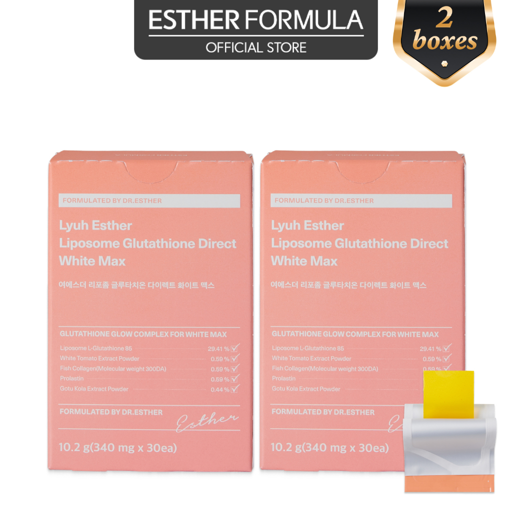 [Esther Formula] LIVE EXCLUSIVE - Liposome Glutathione Direct White Max ...