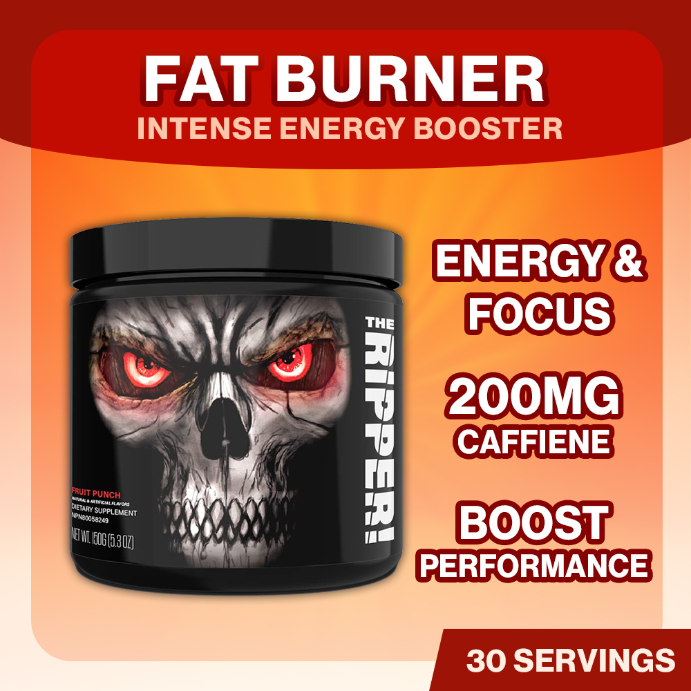 EXP 2027 JNX Sports The Ripper Fat Burner Pre Workout Weight Loss ...