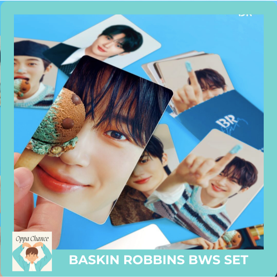 *LIMITED* [Baskin Robbins] Byeon Woo Seok photocard set | Shopee Malaysia