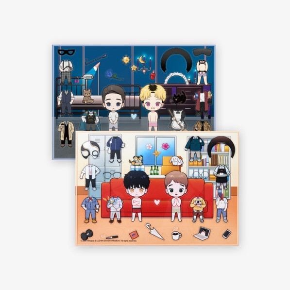 BJ Alex Dress-Up Stickers, BJ Alex Official Merch | Shopee Malaysia