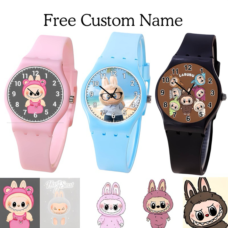 Labubu Time To Chill Filled Doll Watch Cos Gift Handwatch Mini ...