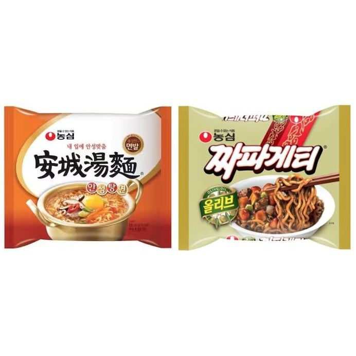 [Nongshim] Instant Ramen in a Packet / Two Types | Shopee Malaysia